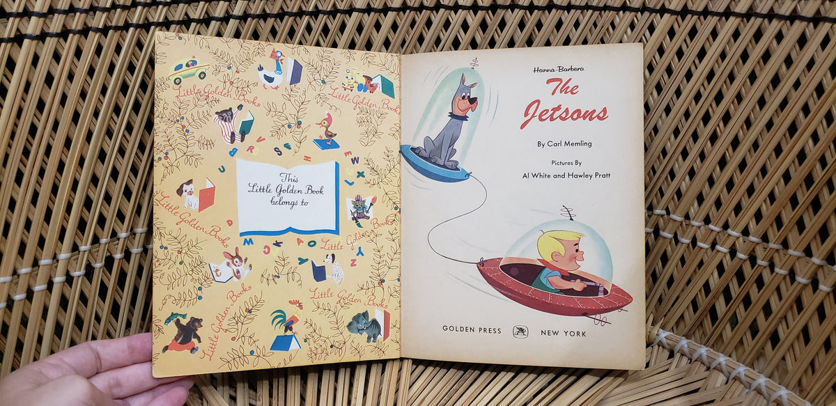 1962 The Jetsons A Little Golden Book – Charmstruck